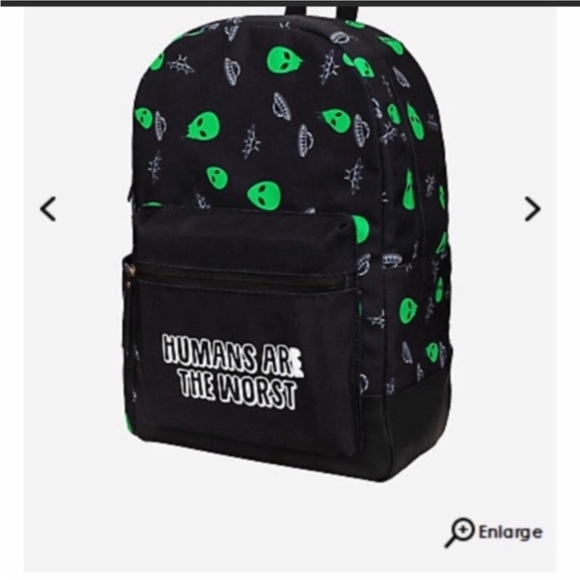 Bags | Aliens Ufo Spaceships Backpack | Poshmark